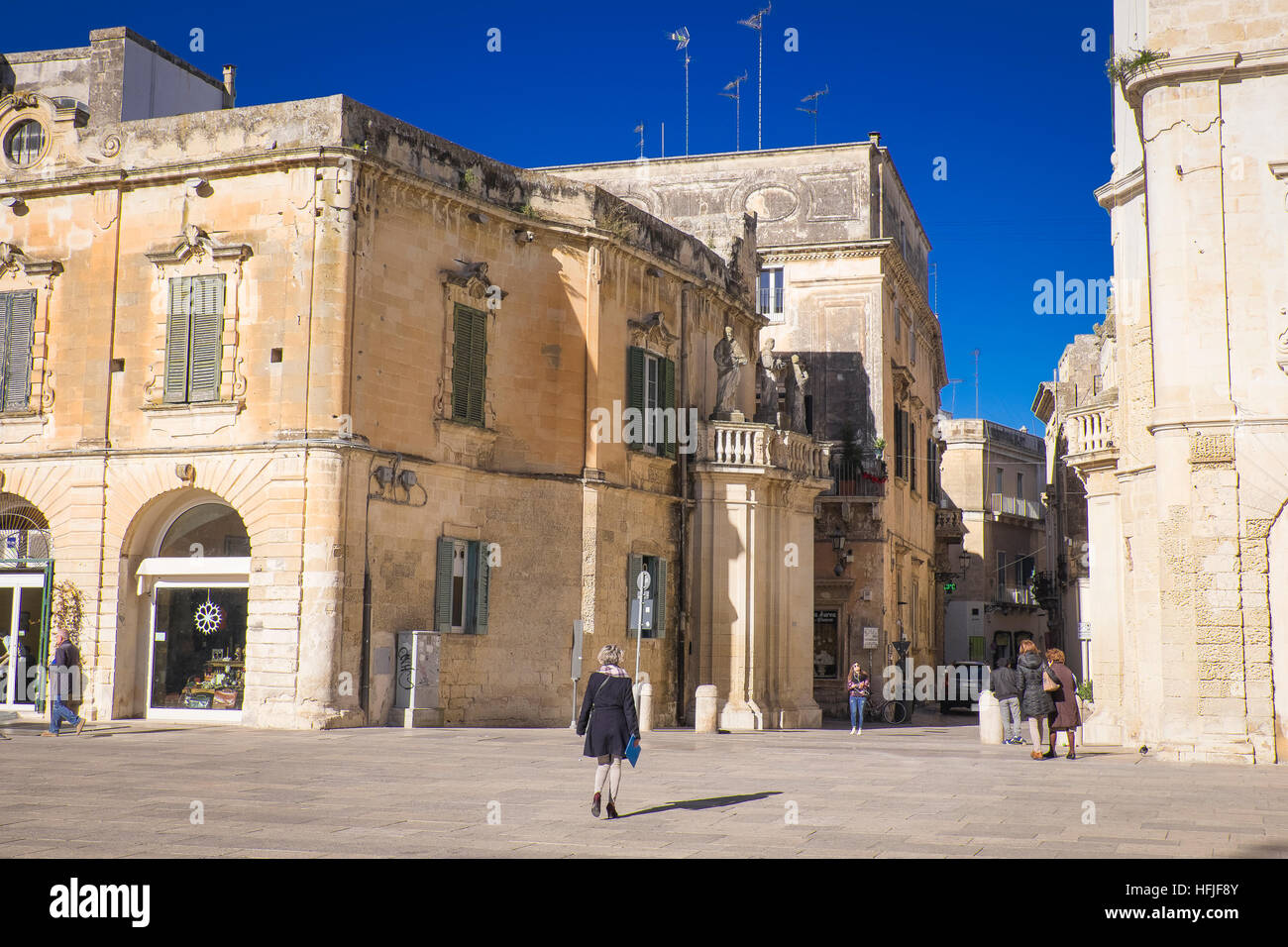 Lecce’s baroque architecture puglia hi-res stock photography and images ...
