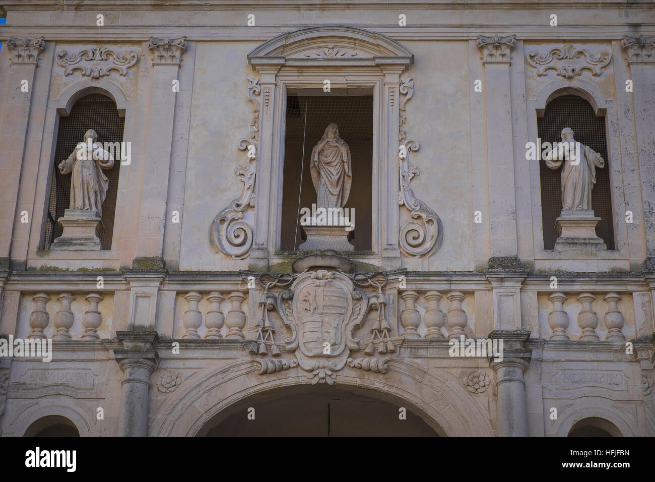 beautiful city of Lecce in Apulia,Italy Stock Photo - Alamy