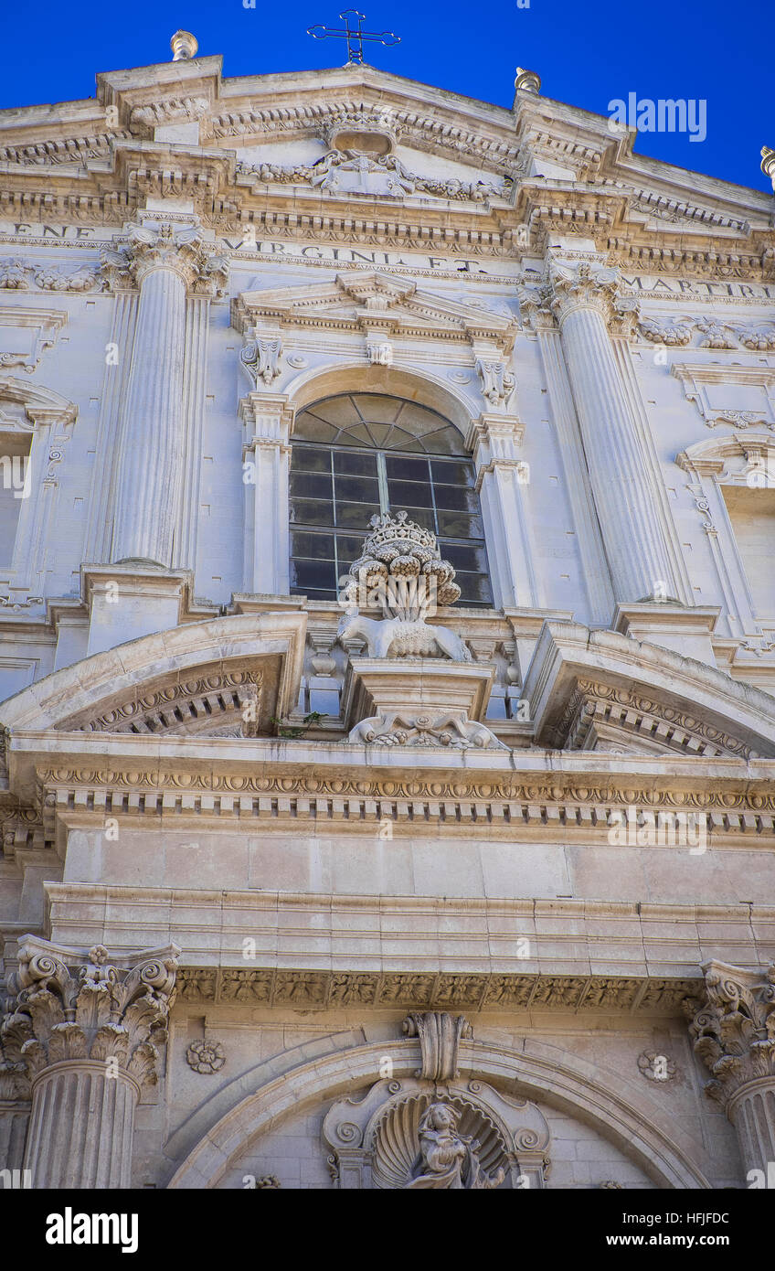 beautiful city of Lecce in Apulia,Italy Stock Photo - Alamy