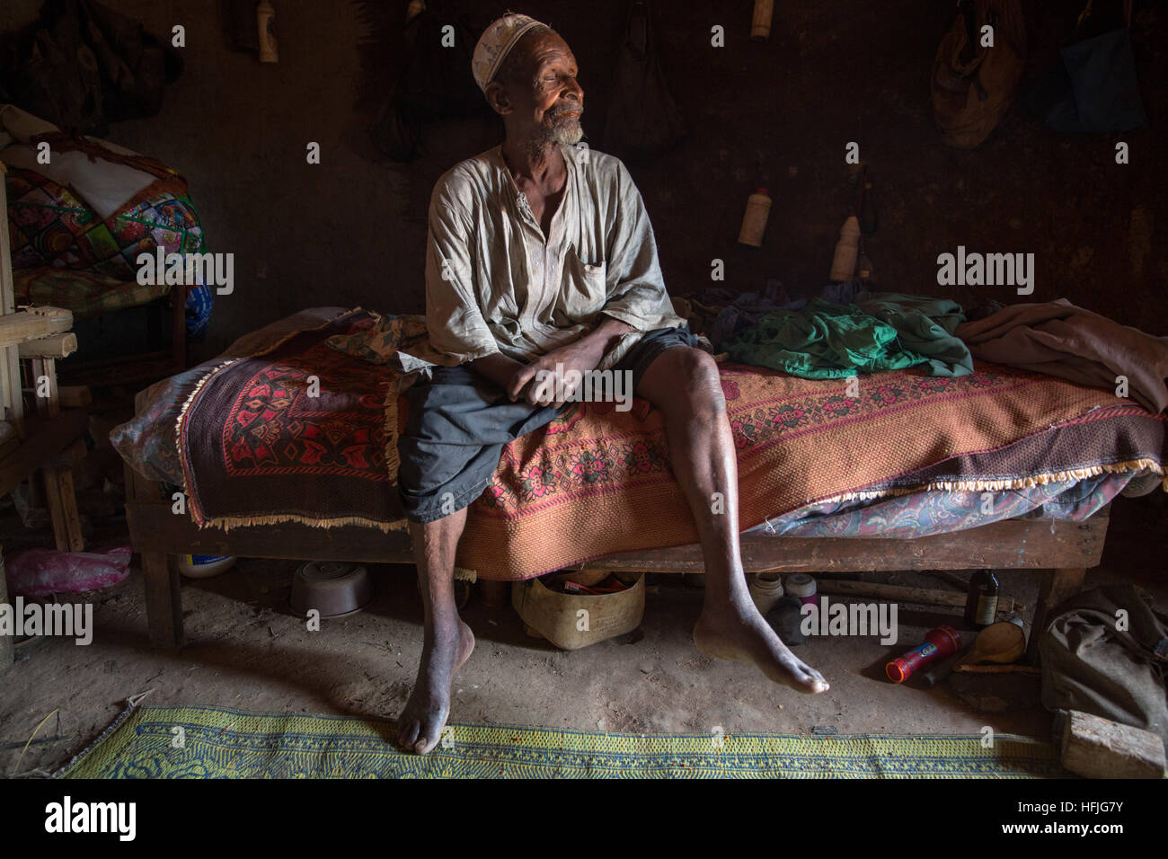 Village chief africa hi-res stock photography and images - Alamy