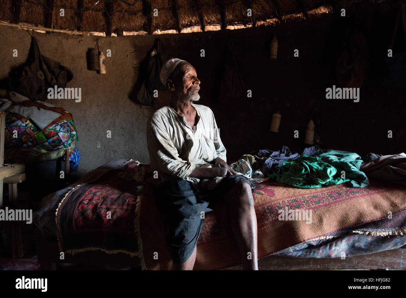 Village chief africa hi-res stock photography and images - Alamy
