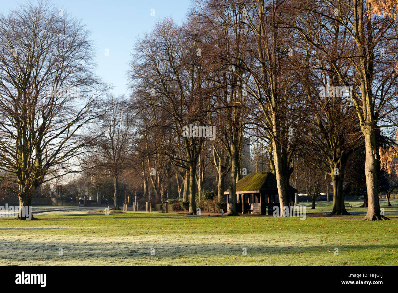 English winter parks hi-res stock photography and images - Alamy