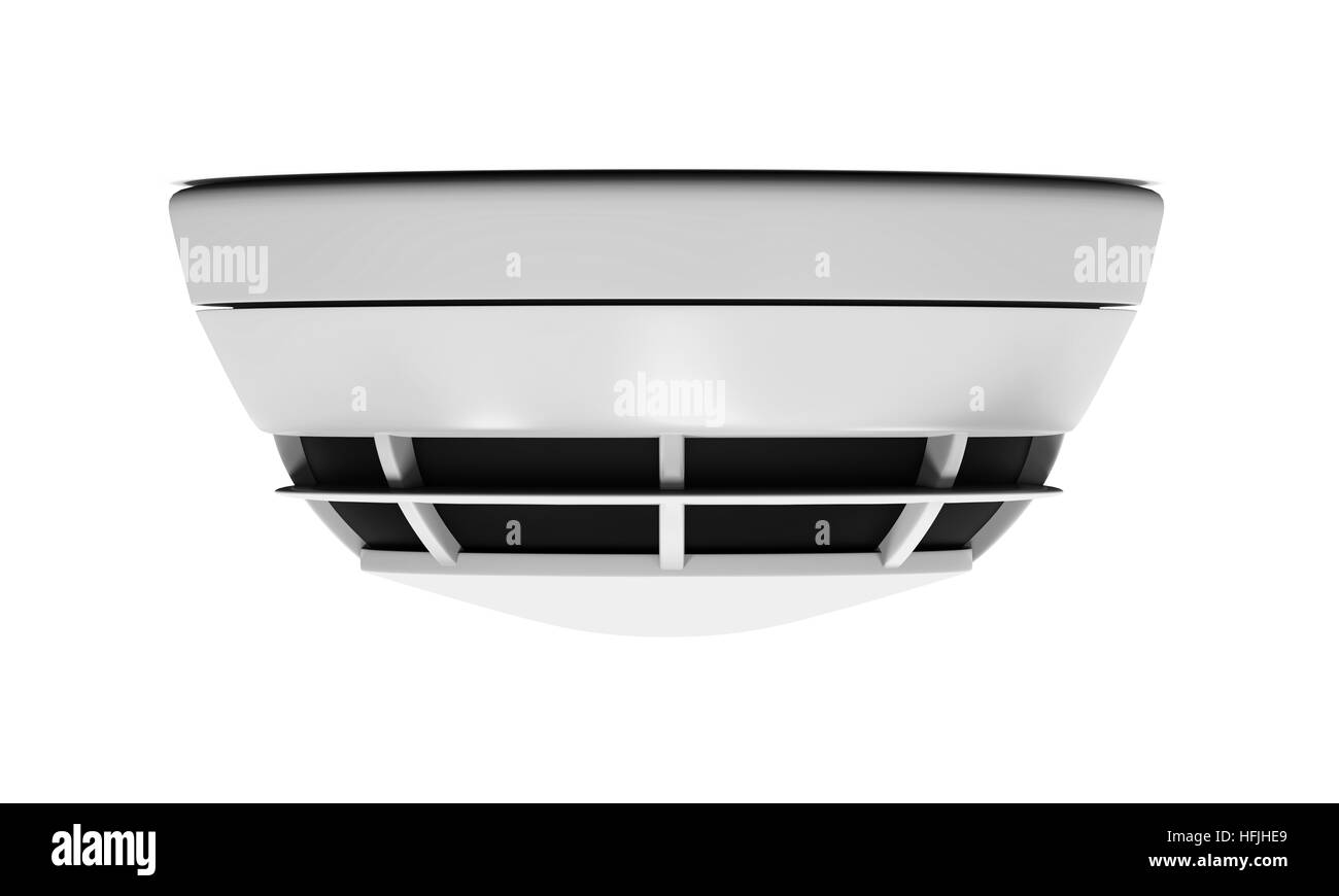 Smoke Detector Isolated Stock Photo - Alamy