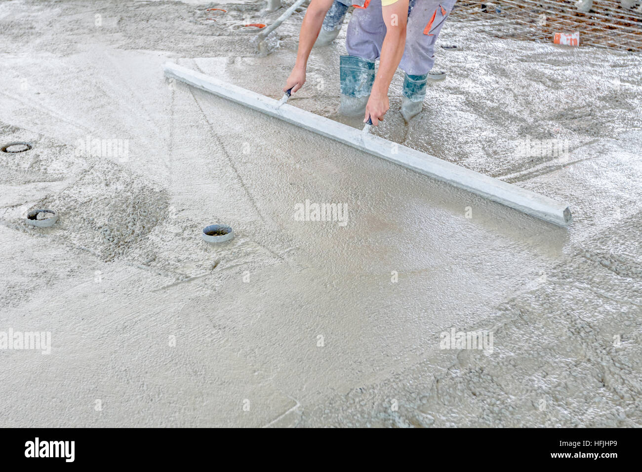 Concrete smooth float finish hi-res stock photography and images - Alamy