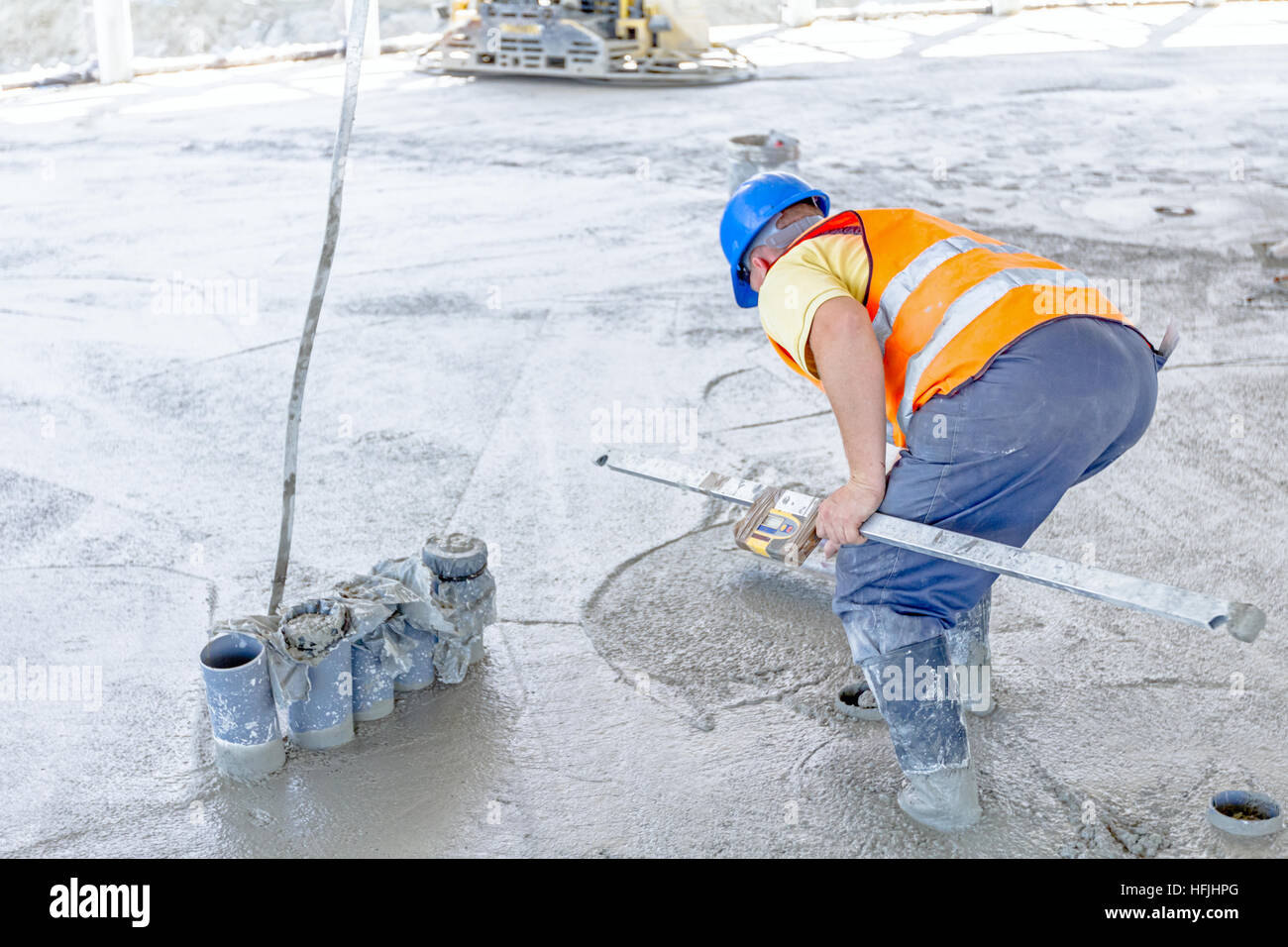 Concrete smooth float finish hi-res stock photography and images - Alamy