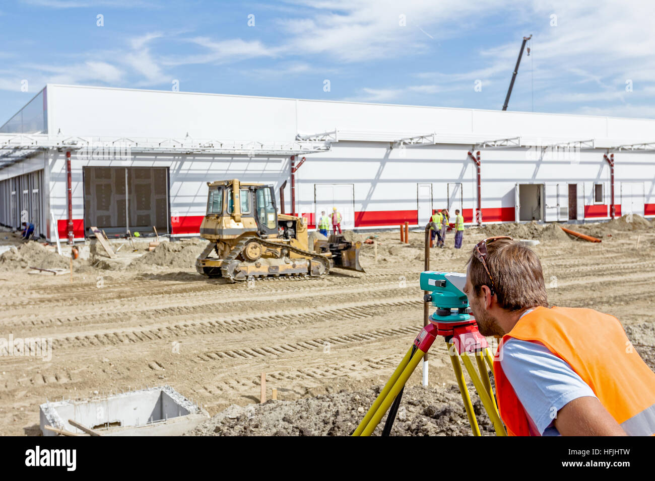 Geodetic engineer surveyor hi-res stock photography and images - Alamy
