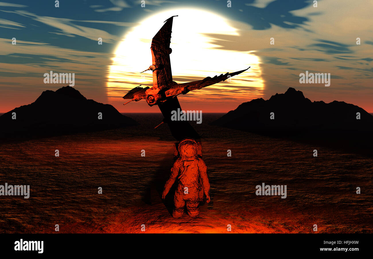 Dead alien hi-res stock photography and images - Alamy