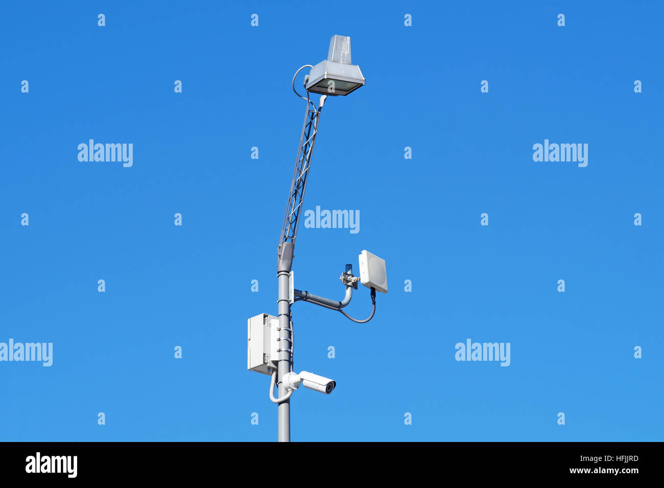 Cctv on a pole hi-res stock photography and images - Alamy