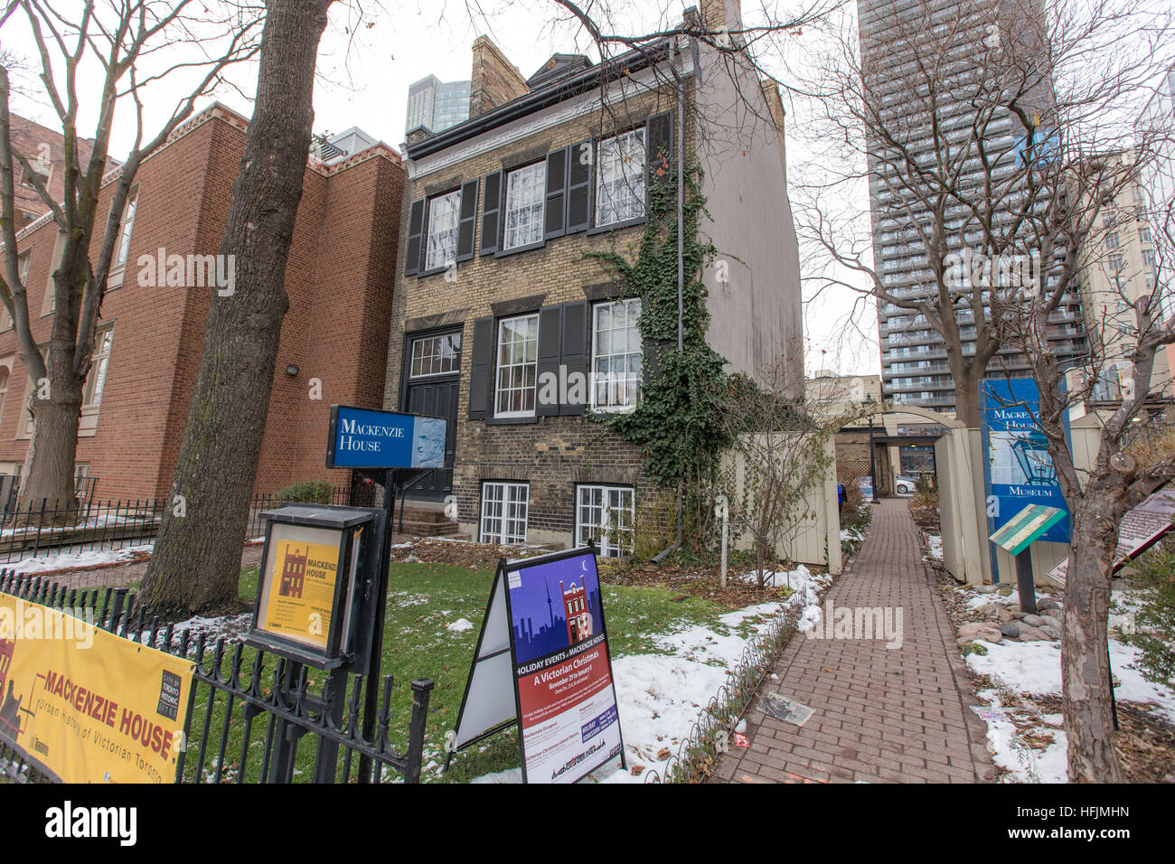 Toronto Mackenzie House Stock Photo - Alamy