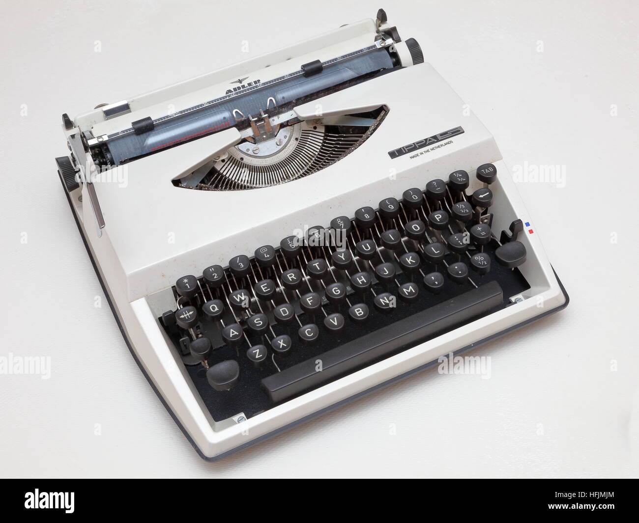 Adler Tippa S portable typewriter Stock Photo - Alamy