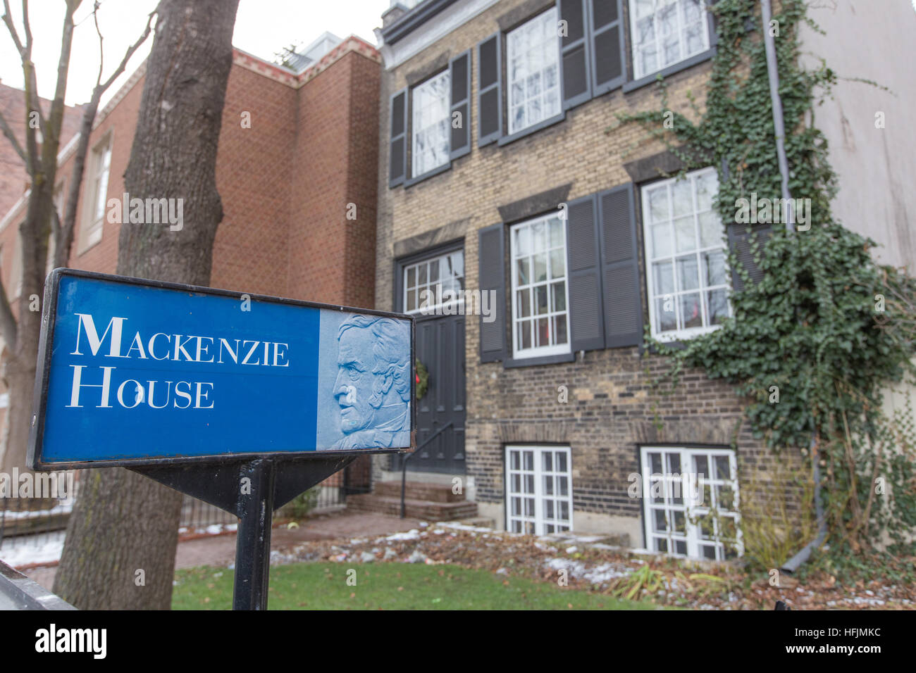 Mackenzie House Toronto landmark Stock Photo - Alamy
