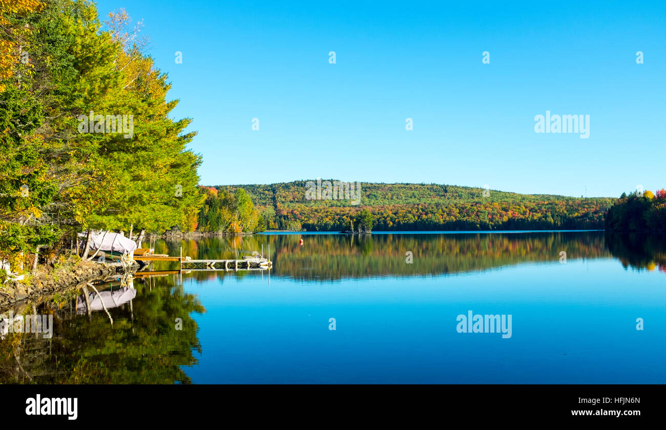 st. john river autumn colours Stock Photo - Alamy