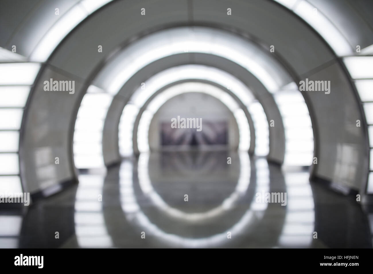 Picture of tunnel subway lighting Stock Photo - Alamy