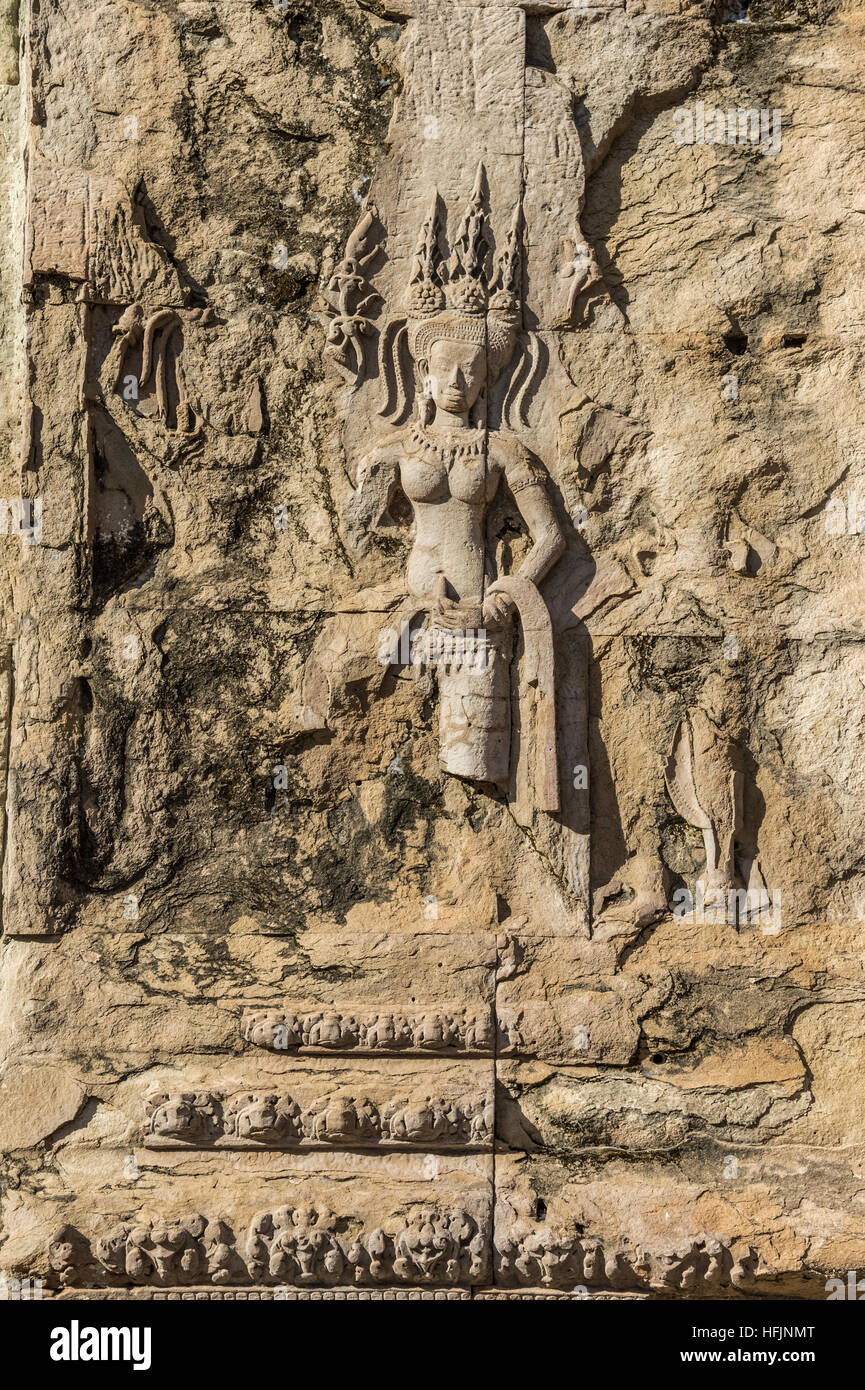 Treasures of Angkor at the UNESCO World Heritage Site of Angkor Wat ...