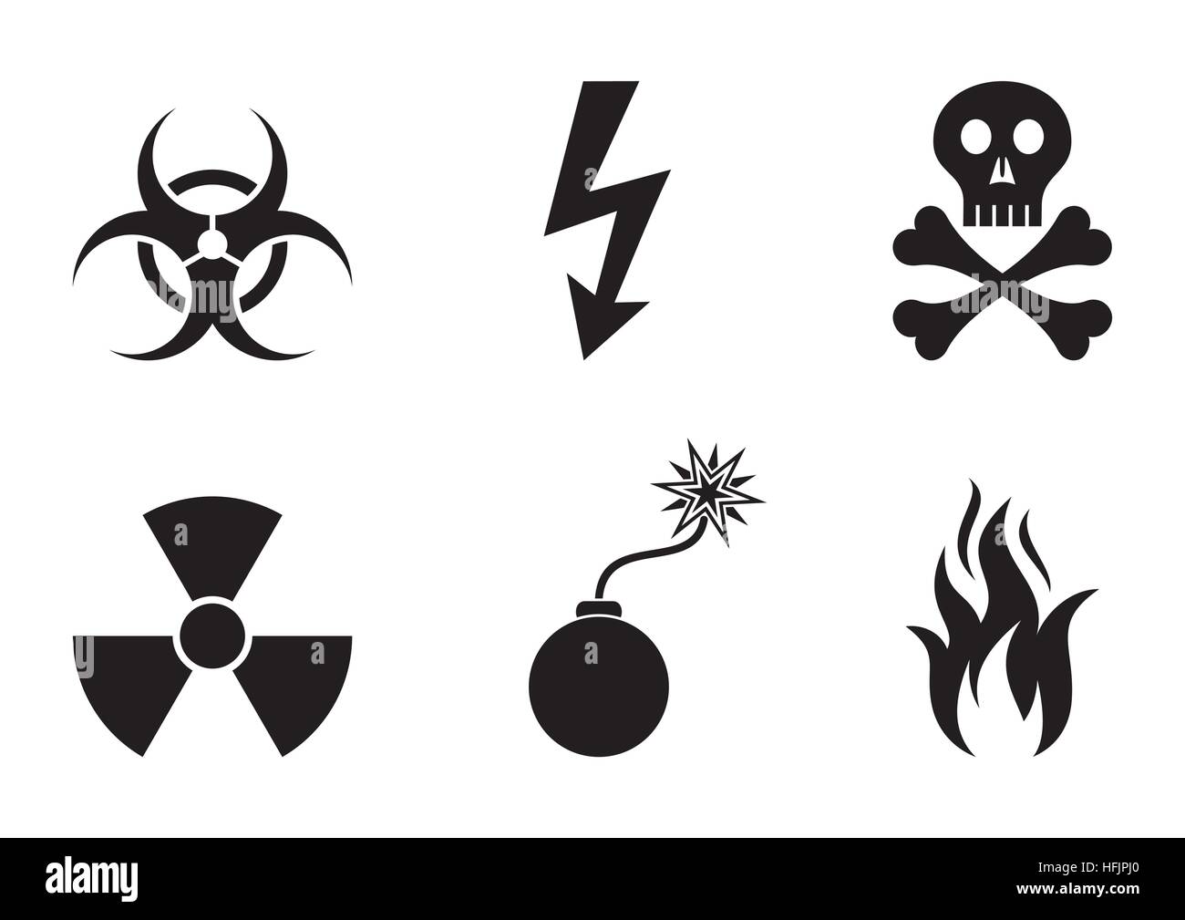 Power and energy symbols vector set flame hi-res stock photography and ...