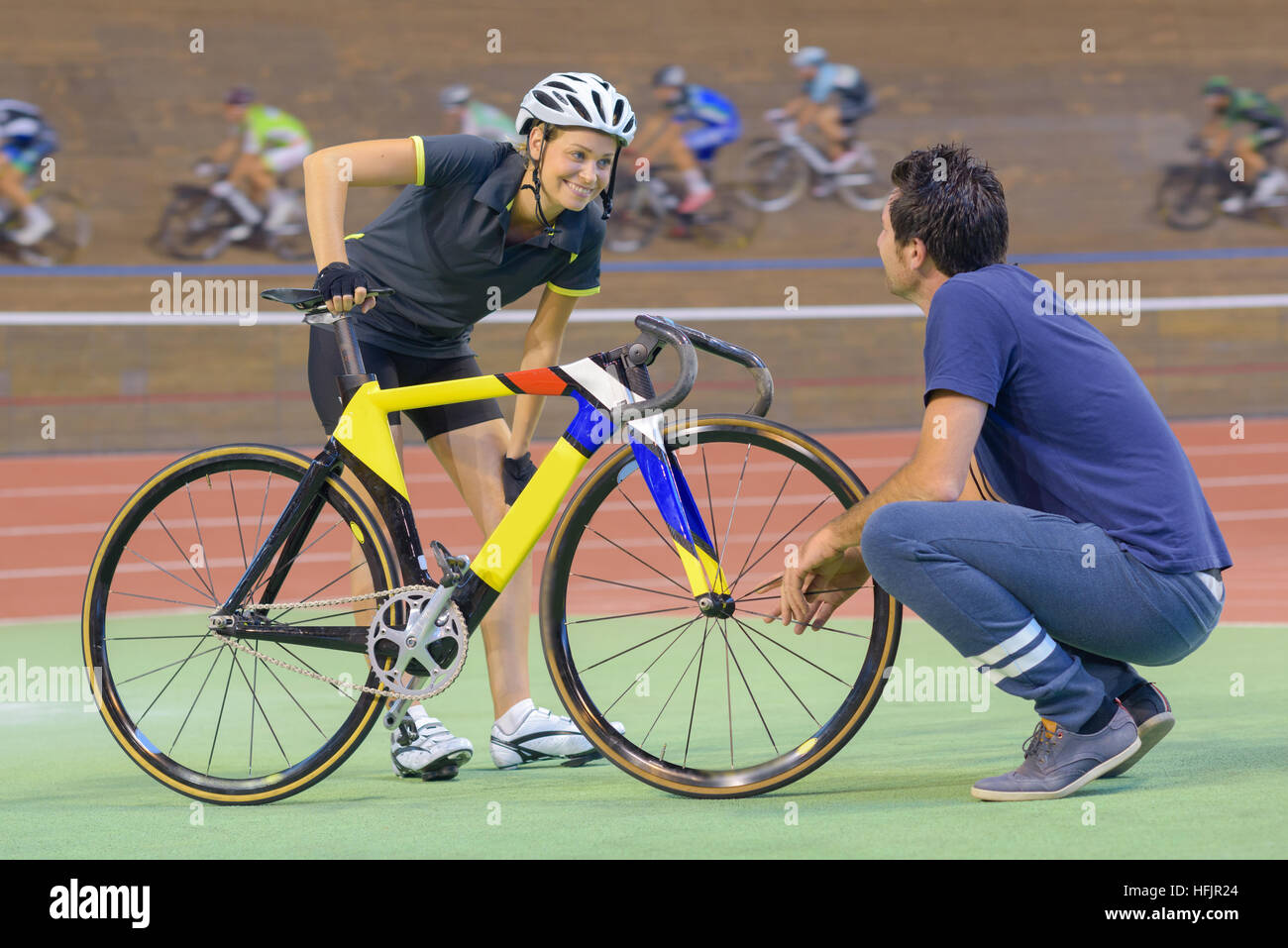 improvement in cycling Stock Photo - Alamy