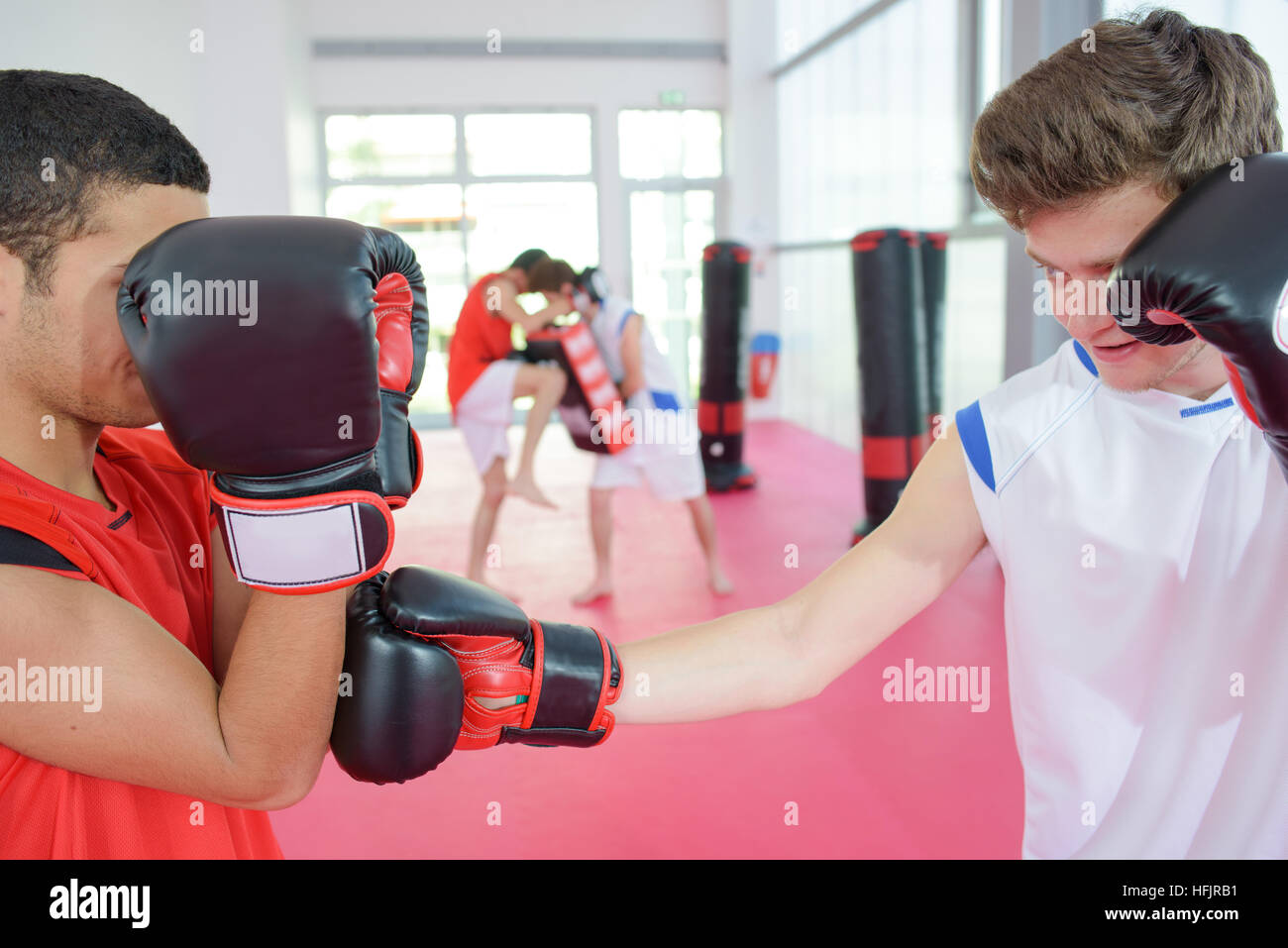 Boxing team member hi-res stock photography and images - Alamy