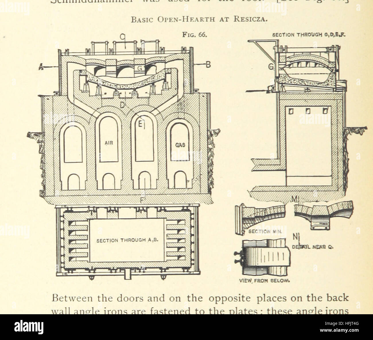 An image from 'Wedding's Basic Bessemer Process,' a scientific work ...
