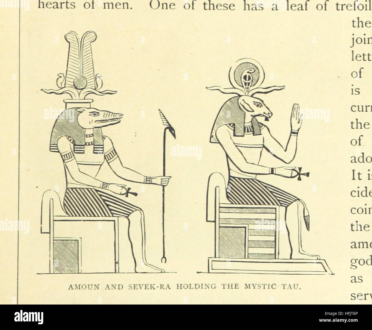 This image from 'The Land of the Pharaohs' presents a visual ...