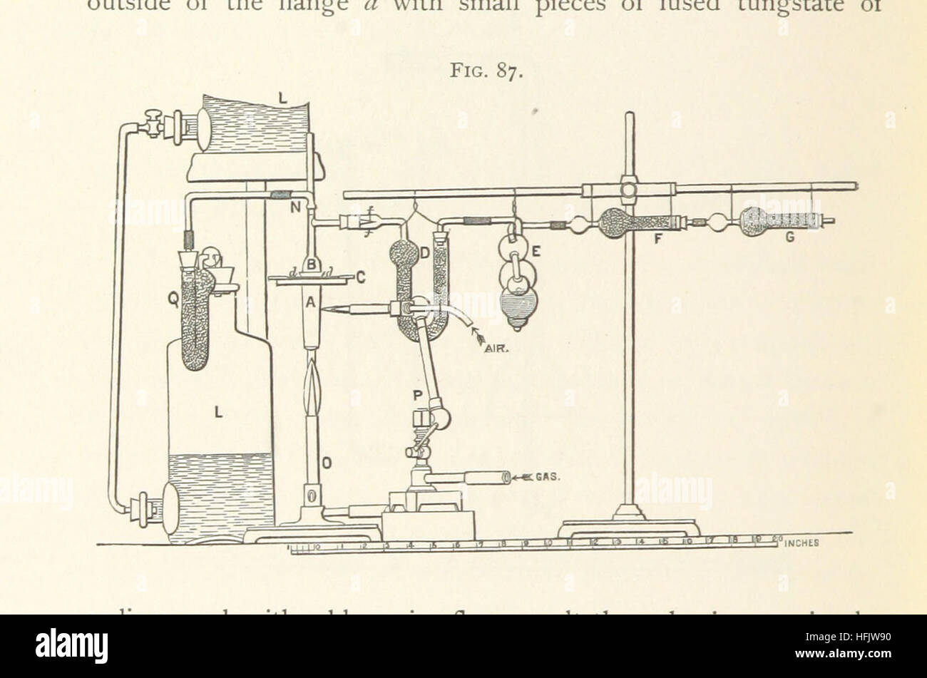 An image from 'The Chemical Analysis of Iron,' outlining the methods ...