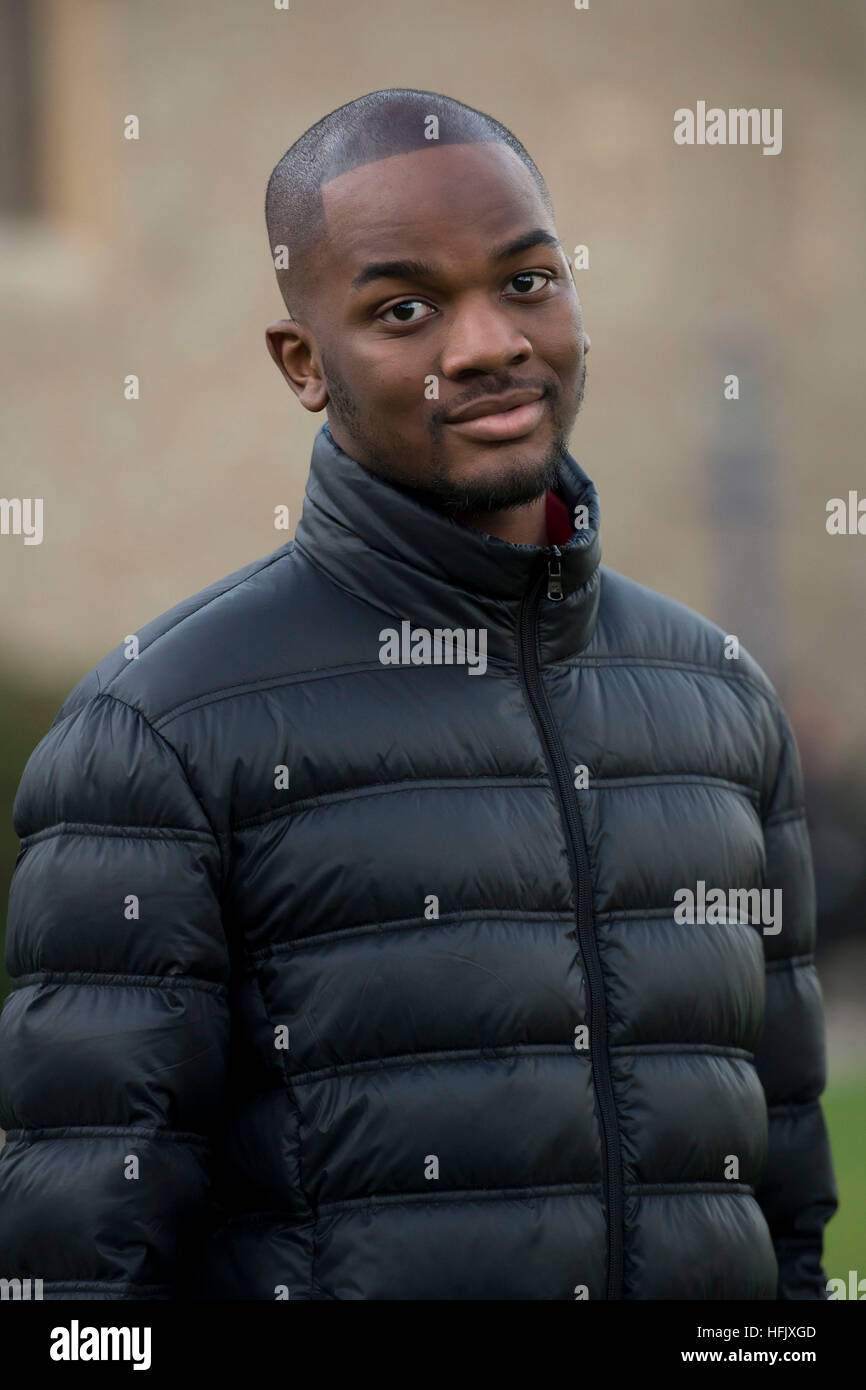Jeremiah Emmanuel at the Tower of London, as he has been awarded a BEM ...