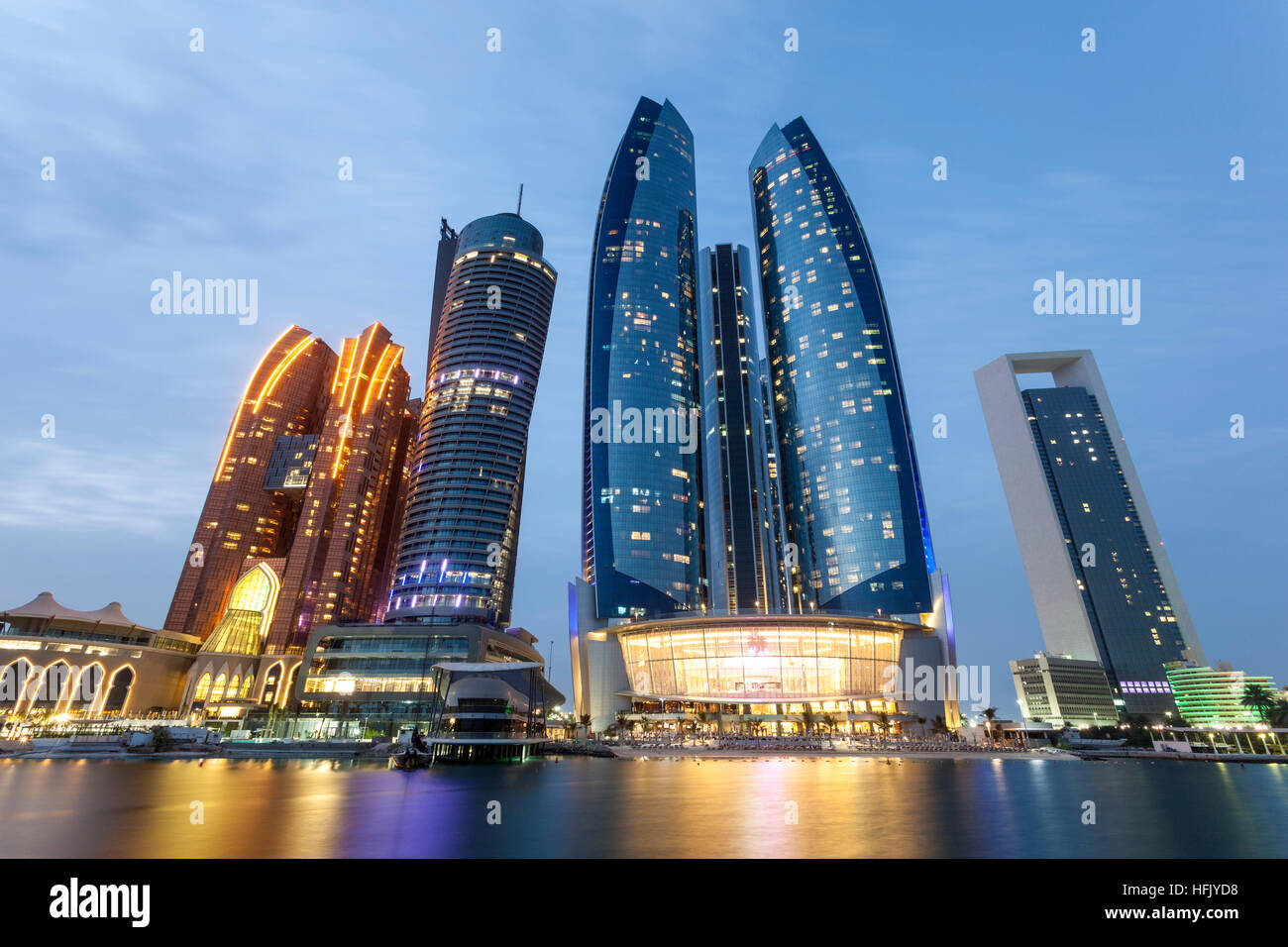 Etihad towers hi-res stock photography and images - Alamy