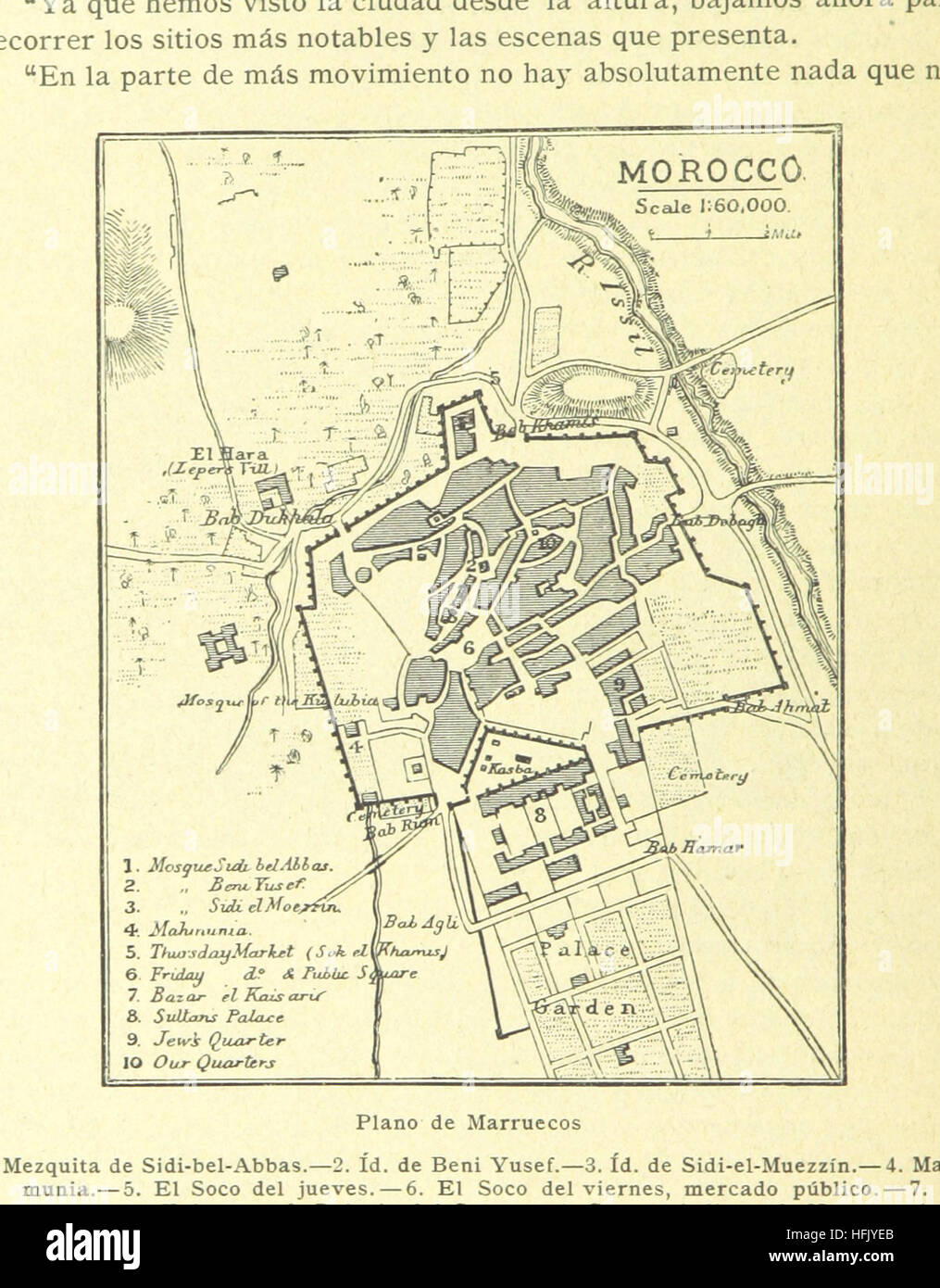 A detailed description of the Moroccan Empire, featuring comprehensive ...