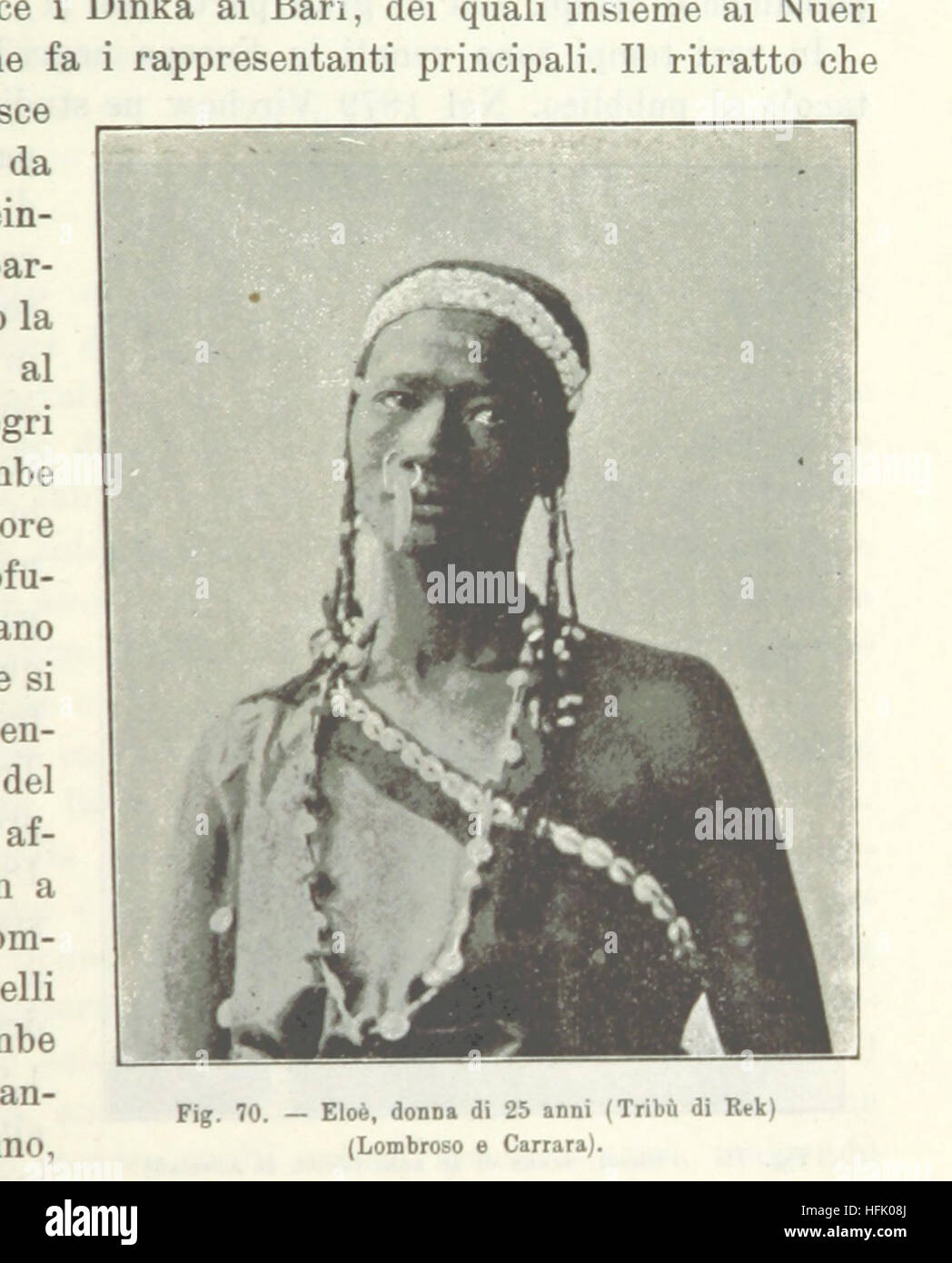 This image from 'Africa. Antropologia della stirpe Camitica' by ...
