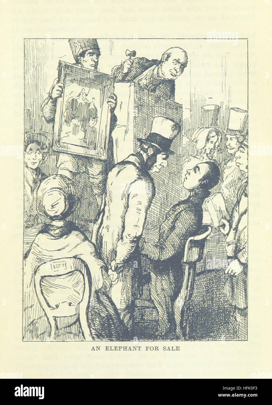 An illustration from 'The Oxford Thackeray,' edited by George ...