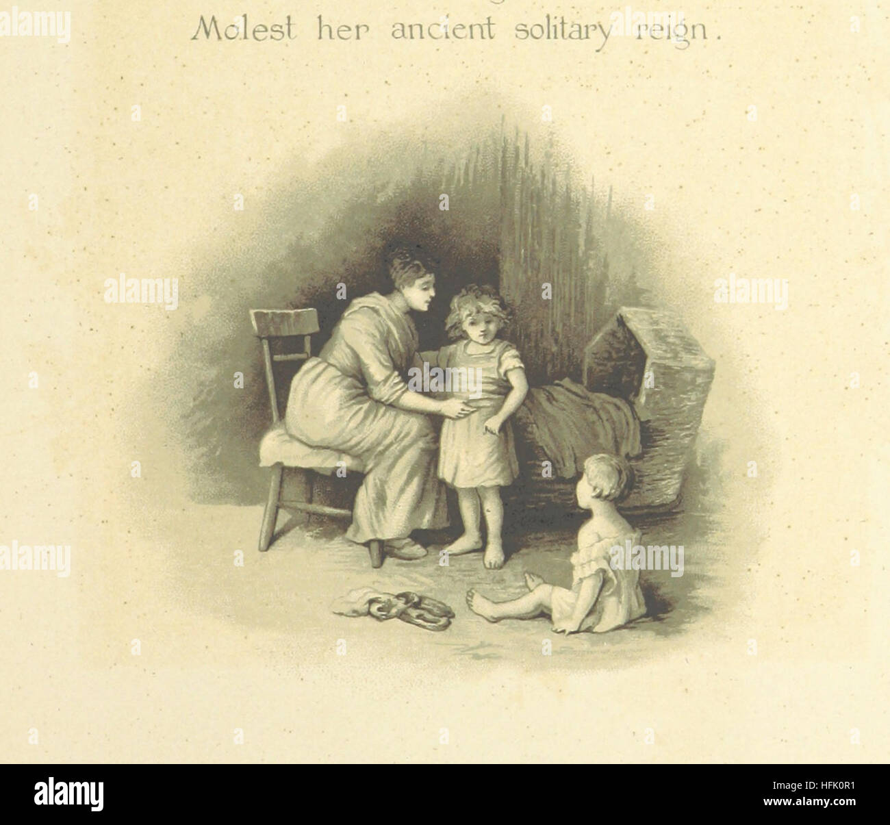 Image from 'Elegy Written in a Country Churchyard', a classic poem by ...