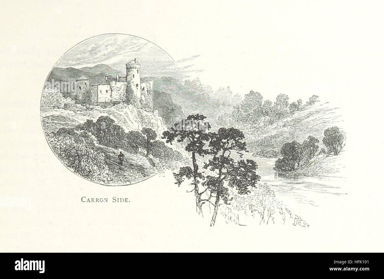 The image from 'Scottish Pictures' offers a detailed sketch of Scotland ...