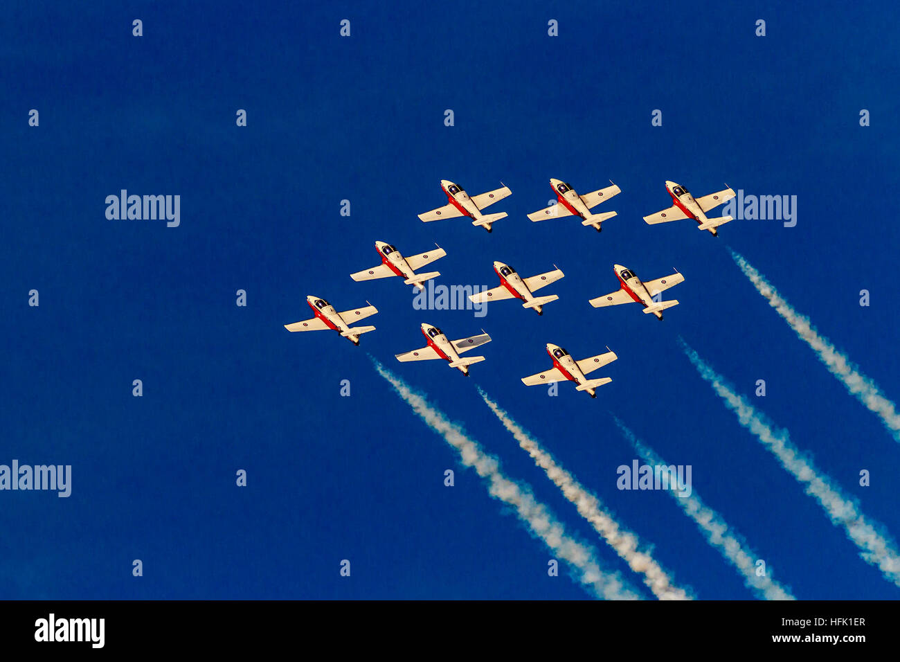 Hillsboro, Oregon - September 21, 2014: Canadian Forces Snowbirds ...