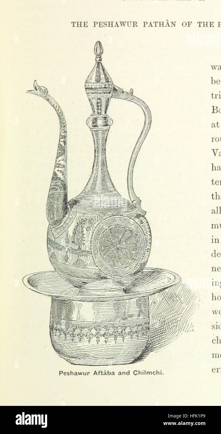 This image from 'Across the Border' by J. L. Kipling illustrates the ...