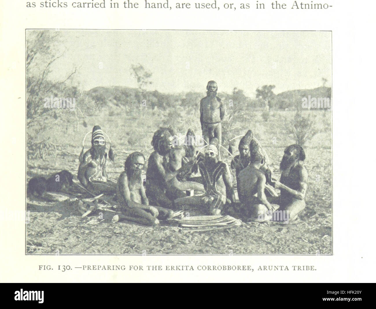 An image from 'The Native Tribes of Central Australia,' illustrating ...