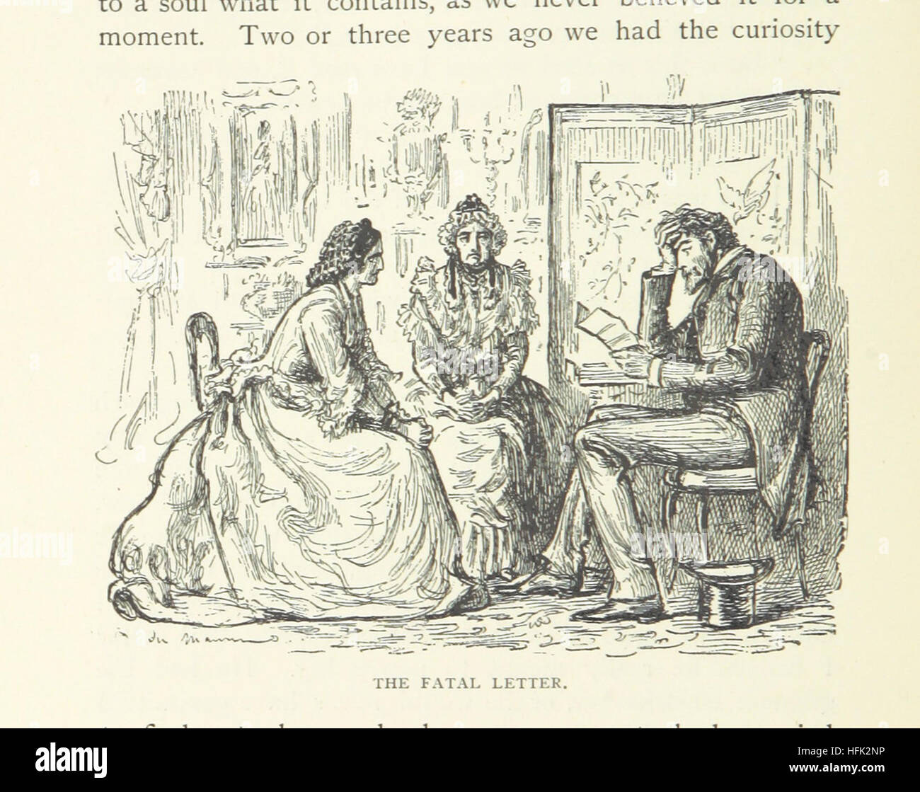 An illustration from 'Peter Ibbetson,' featuring scenes from the story ...