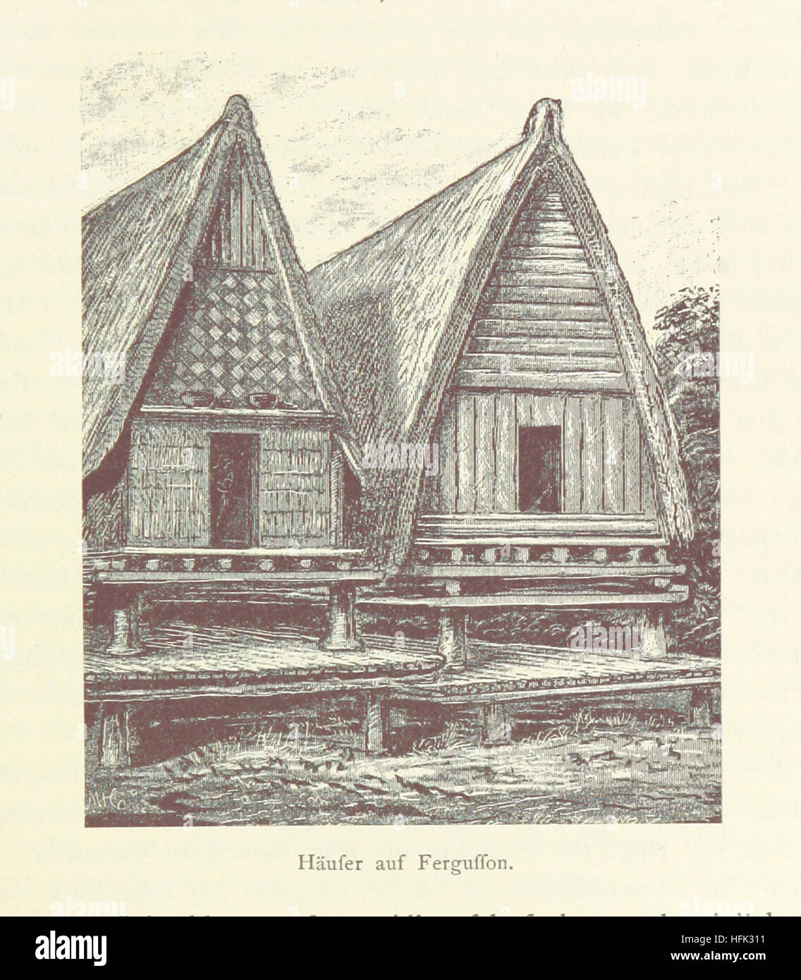 The image from 'Samoafahrten' illustrates travels through Kaiser ...