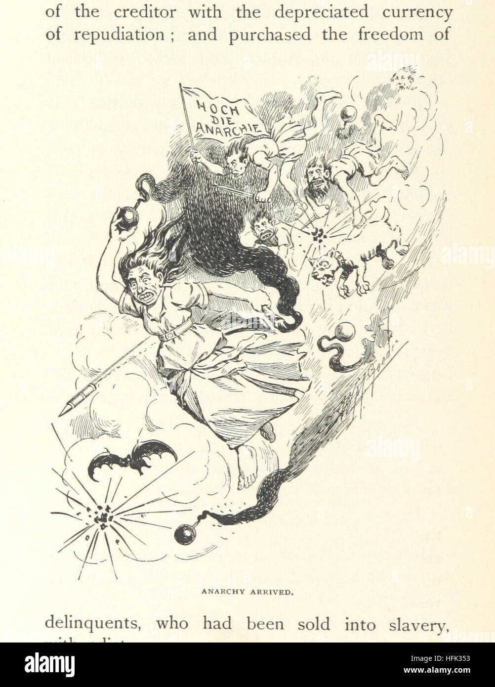 Image from 'Comic History of Greece,' illustrating events from ancient ...