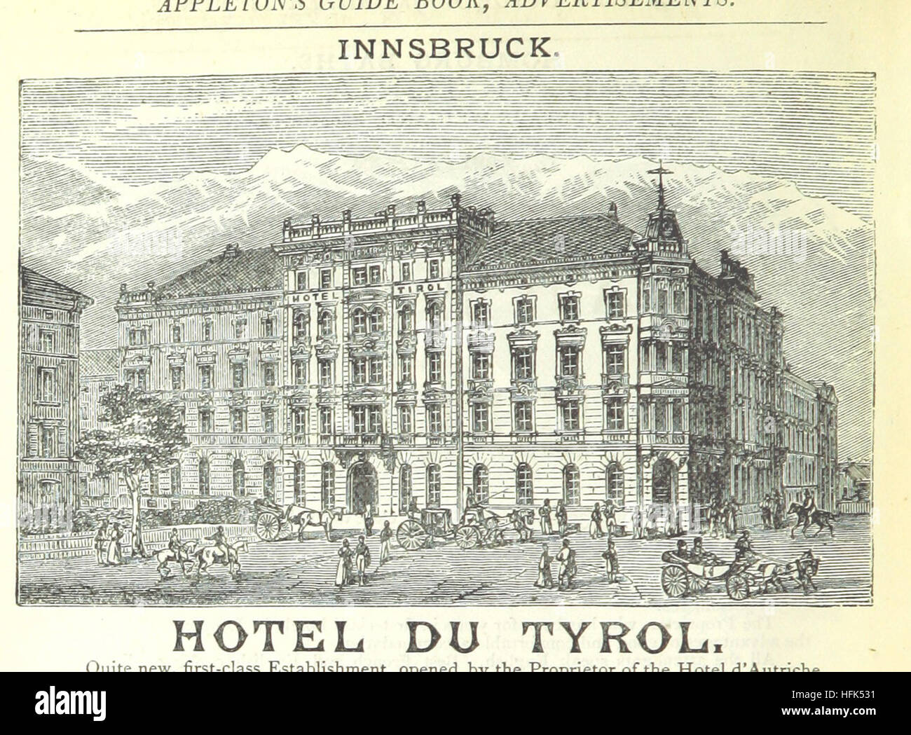 This image from 'Appleton's European Guide Book' illustrates various ...