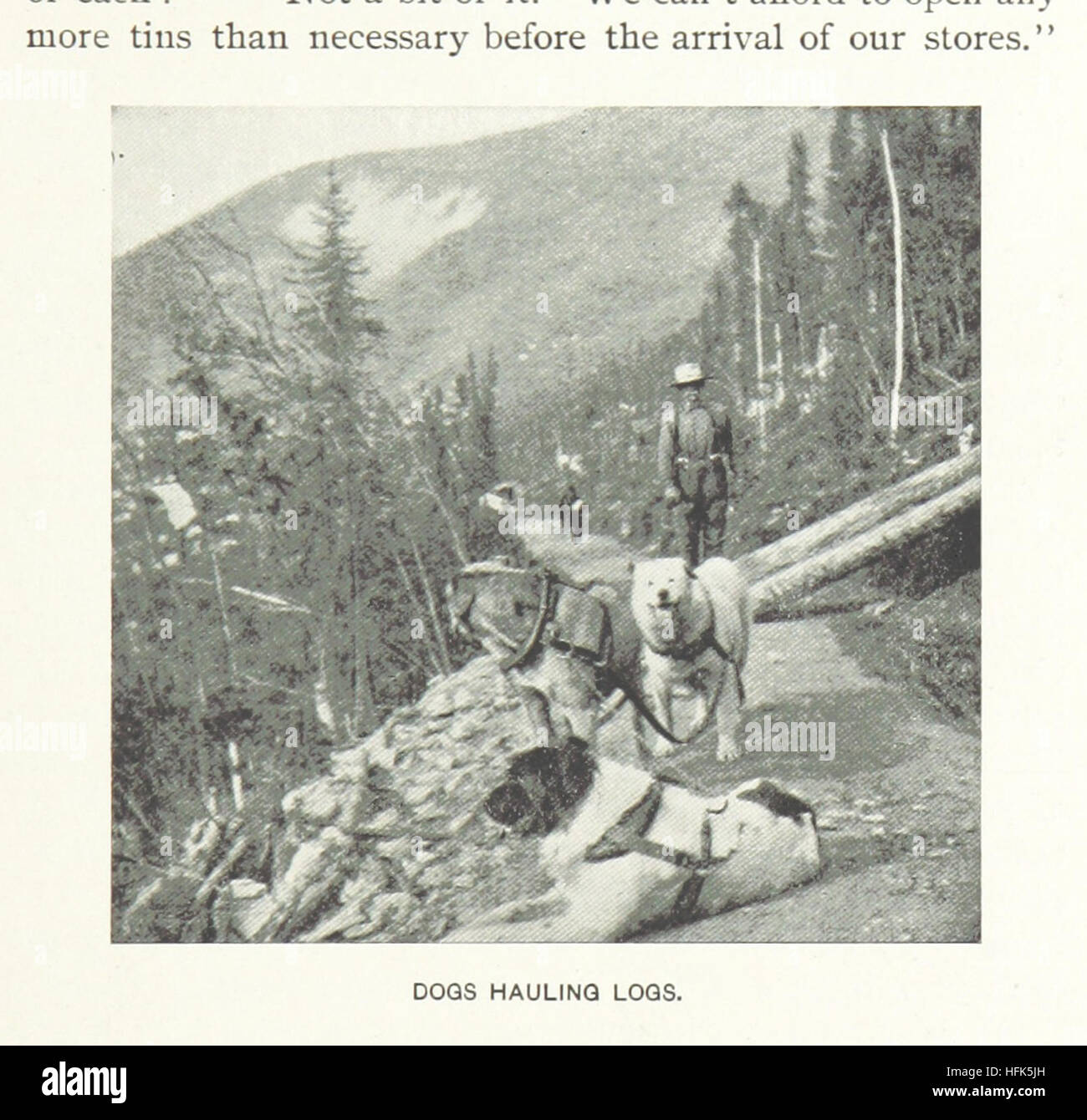 This image, from page 253 of 'Two Women in the Klondike,' documents a ...