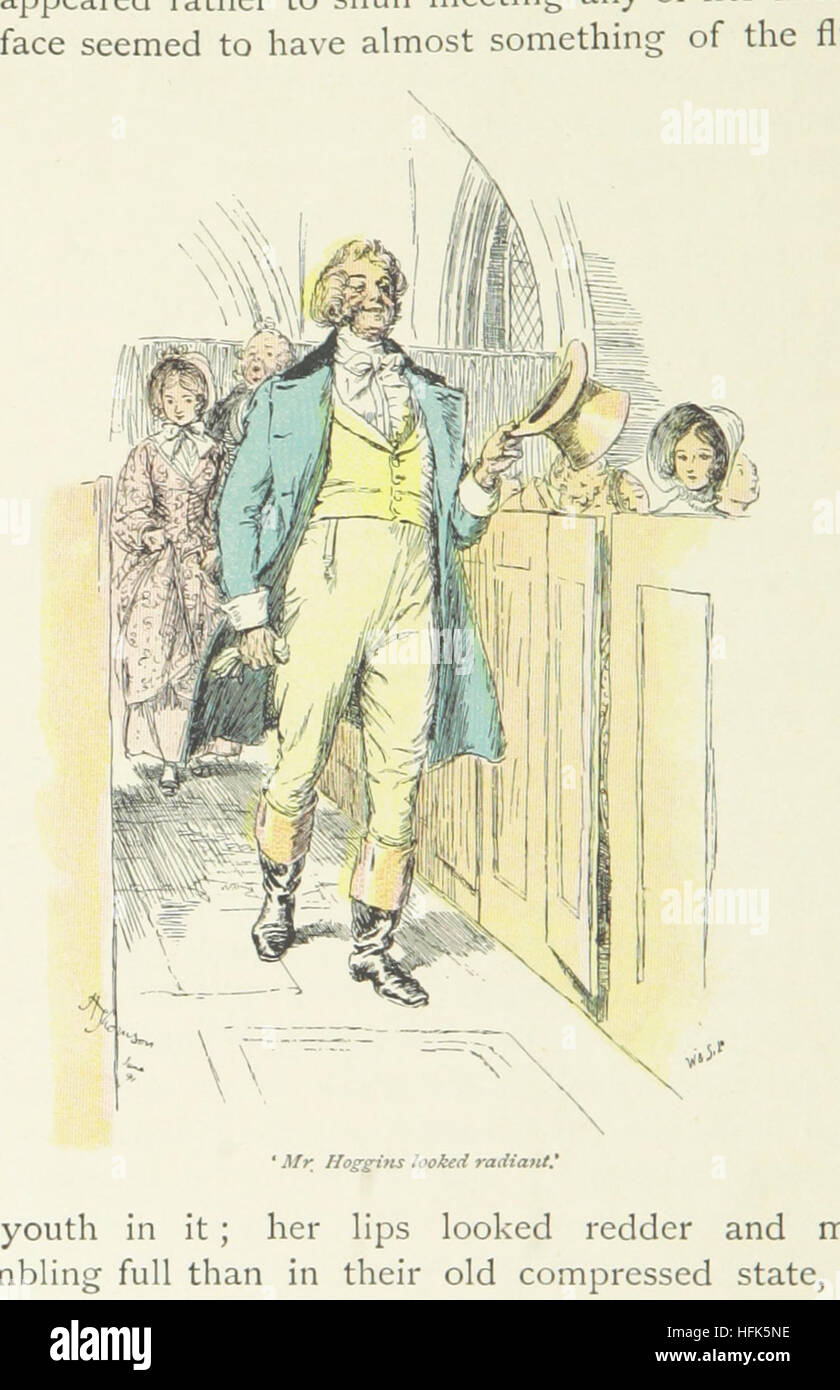 This image from 'Cranford' includes illustrations by Hugh Thomson ...