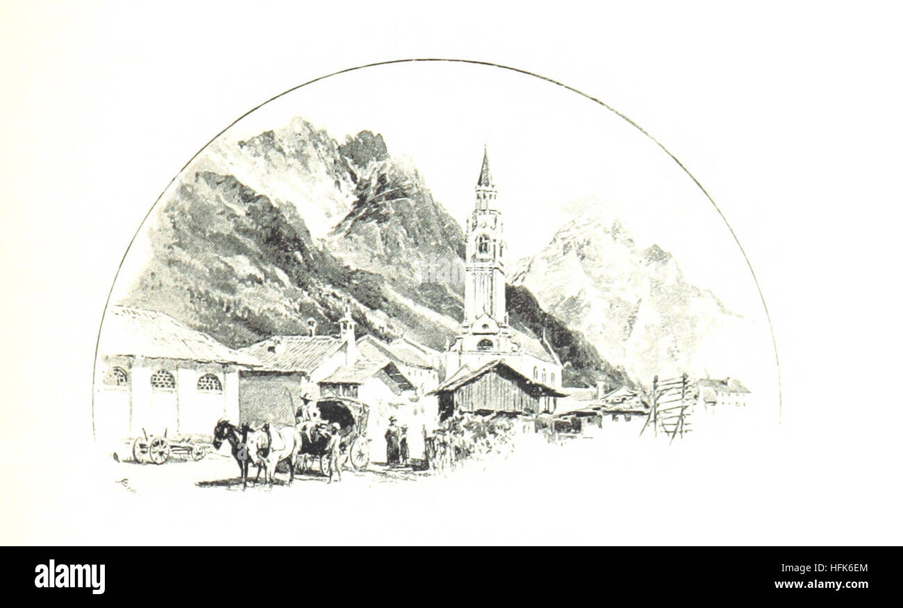 Illustrated work showcasing the beauty and significance of the Alps ...