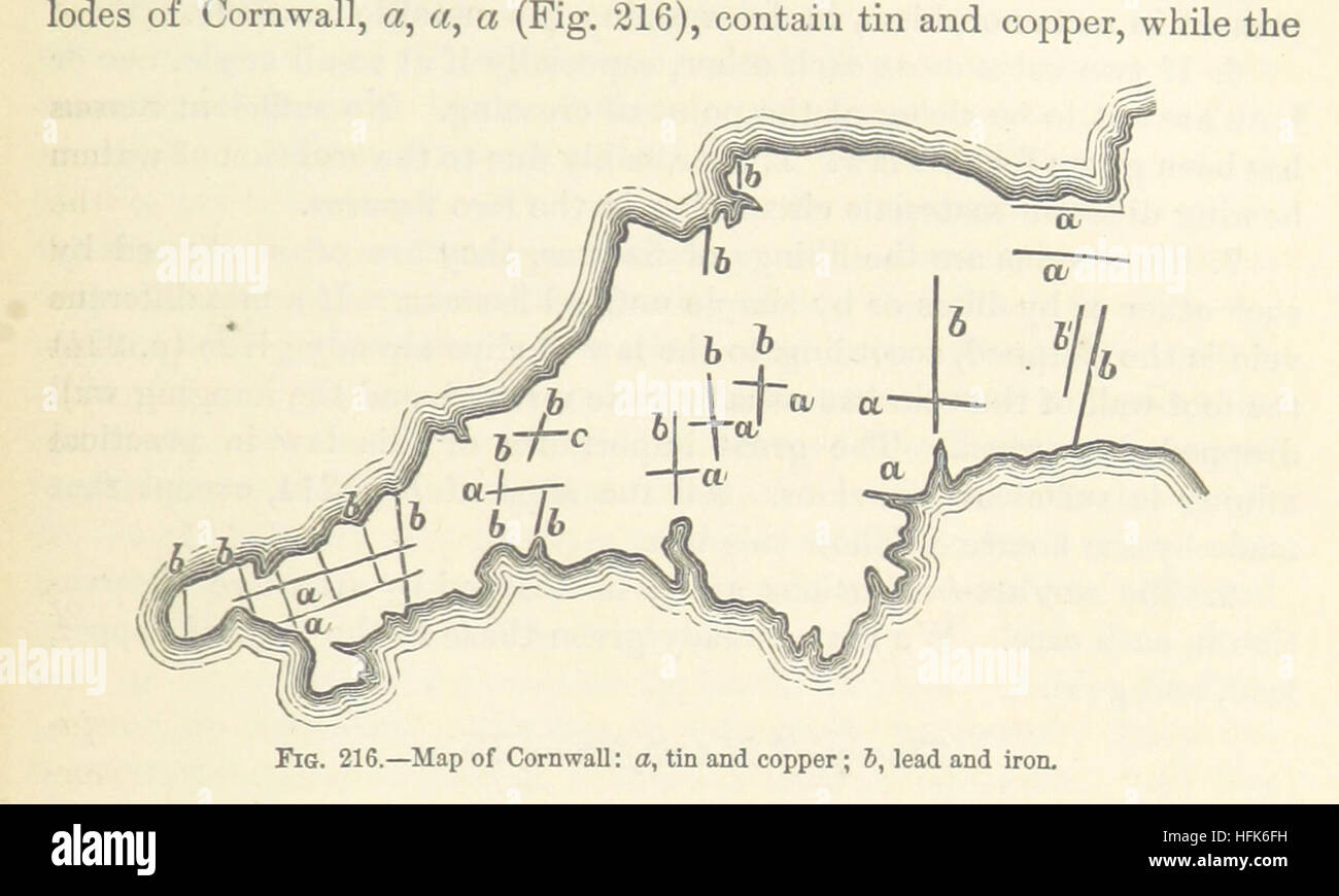 This image from 'Elements of Geology' presents a textbook on the ...