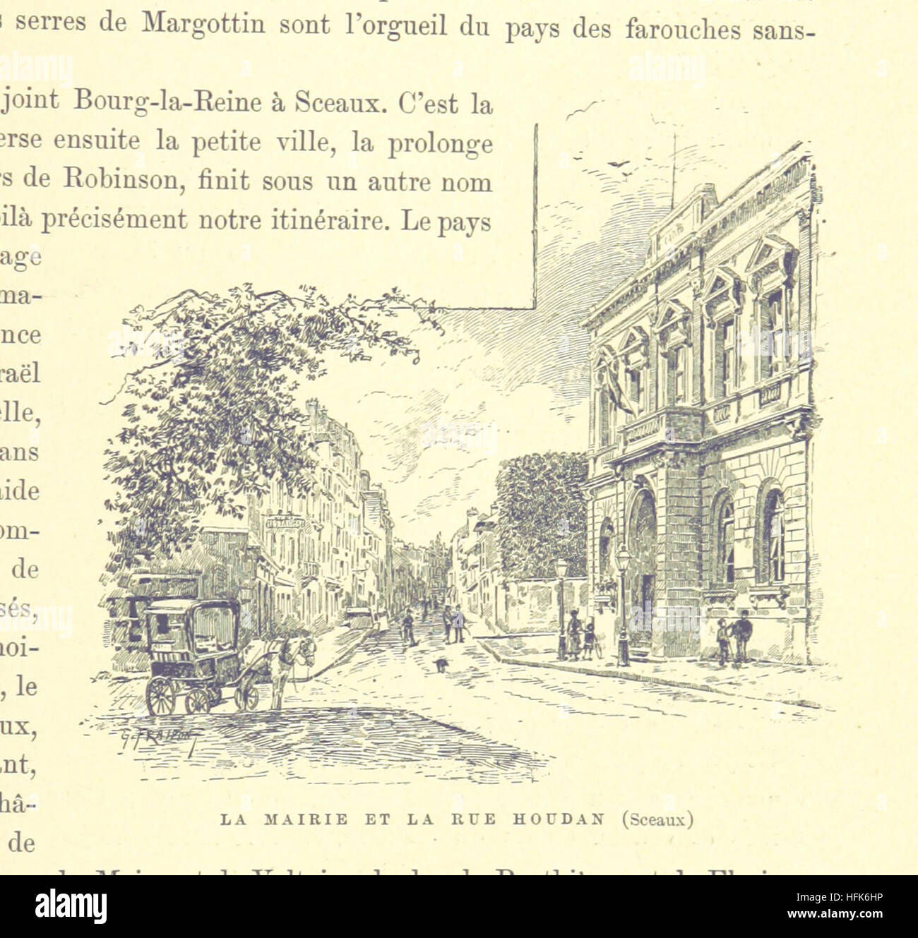 This image from 'Les Environs de Paris' offers a detailed look at the ...