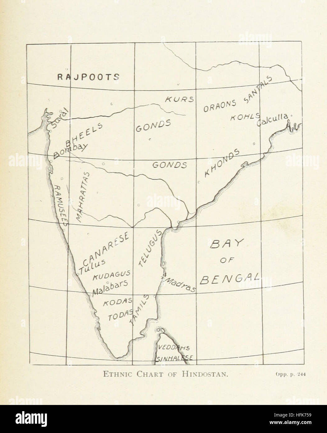 Asia map 1890 hi-res stock photography and images - Alamy
