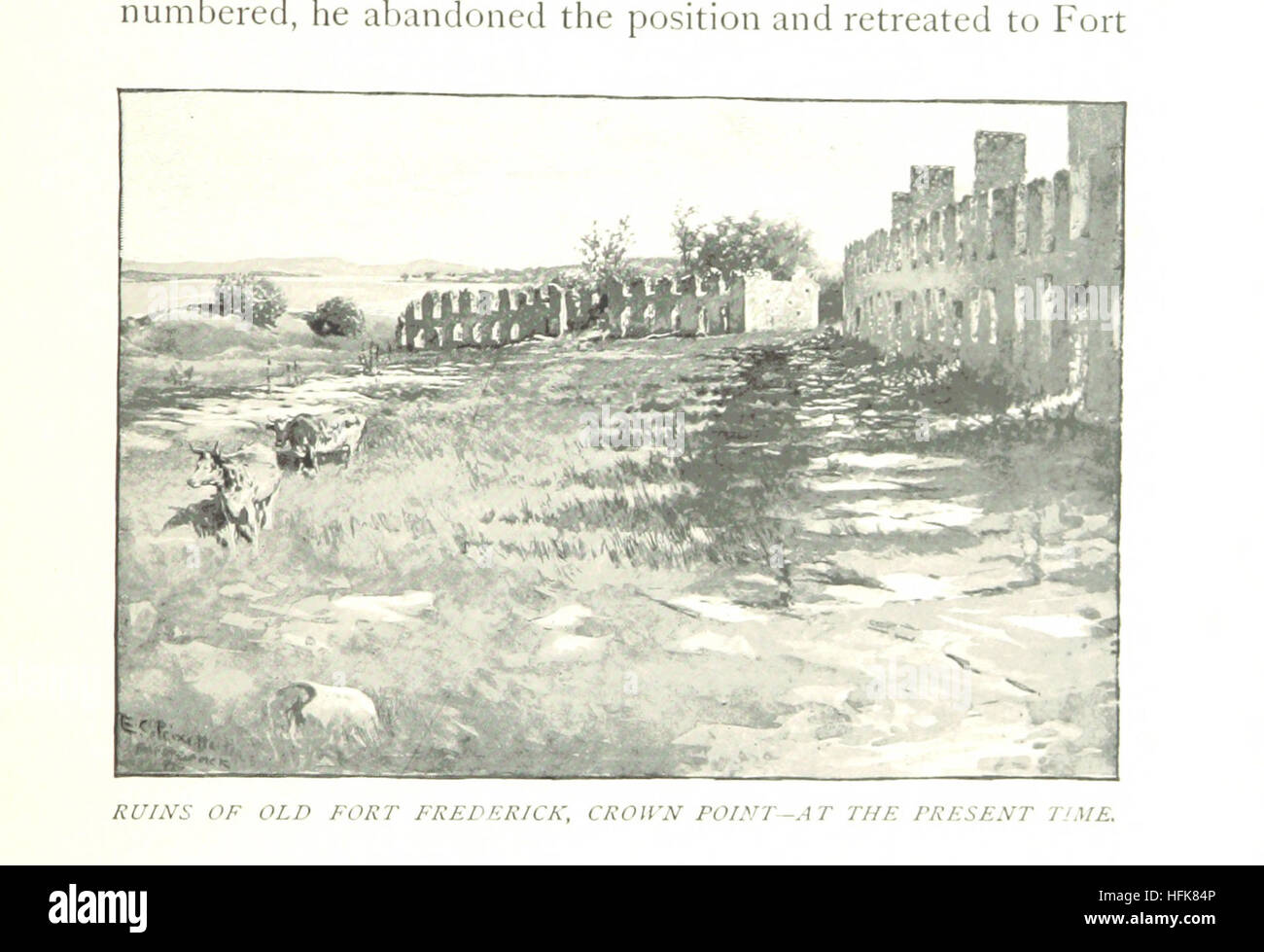 An illustration from page 261 of Henry Cabot Lodge's 'The Story of the ...