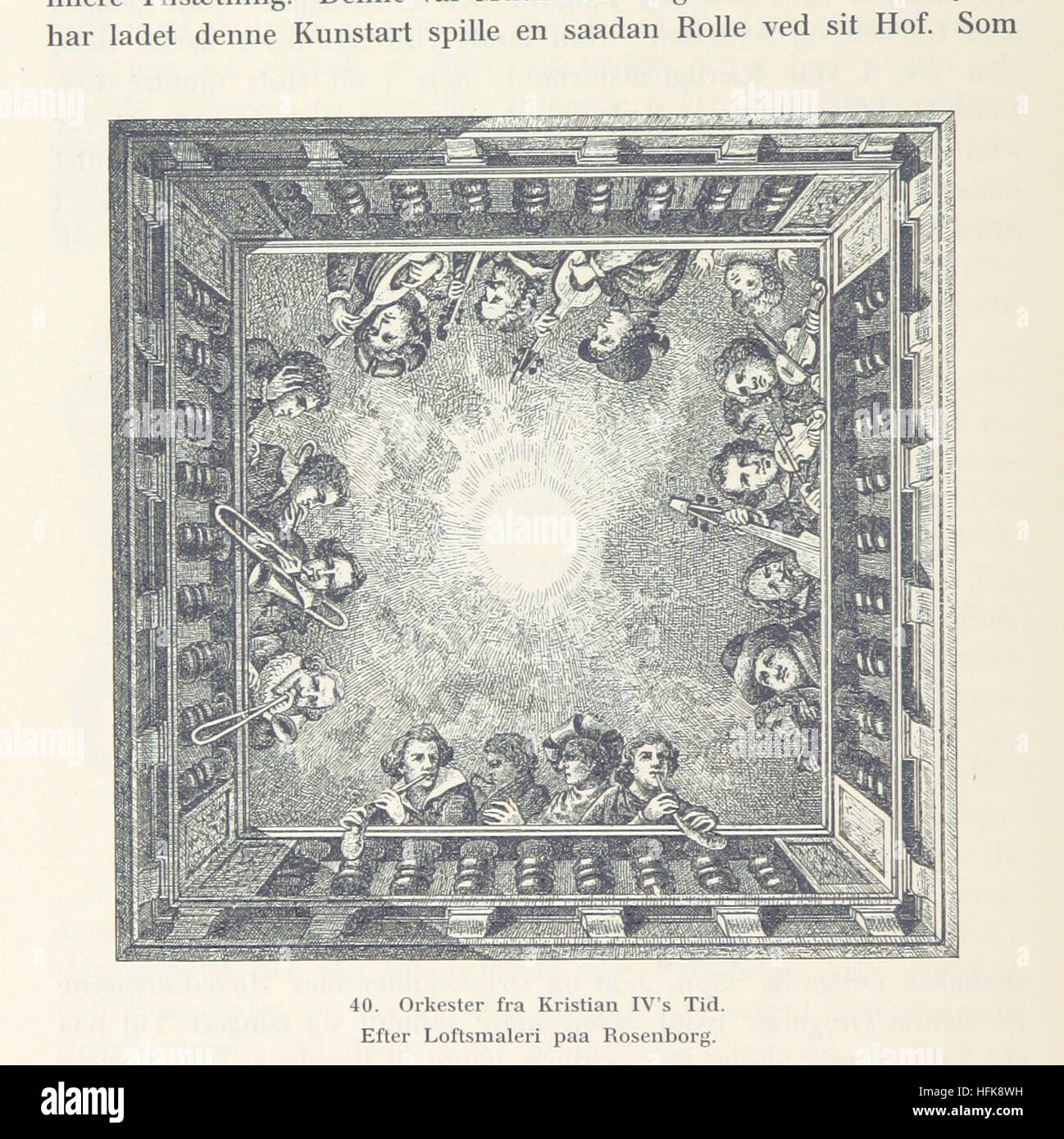 The image from page 112 of 'Danmarks Riges Historie' shows an illustration documenting Denmark's ...