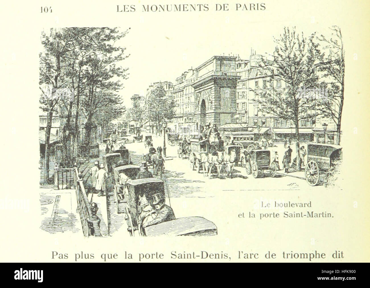 An image from page 112 of 'Paris, ses vues, places, monuments ...