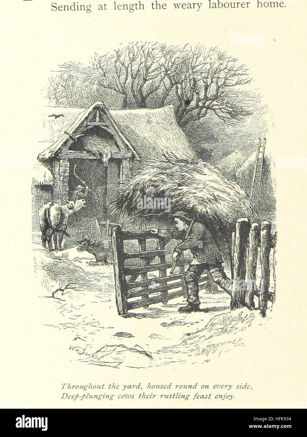 A collection of winter-themed poetry and verse from various authors ...