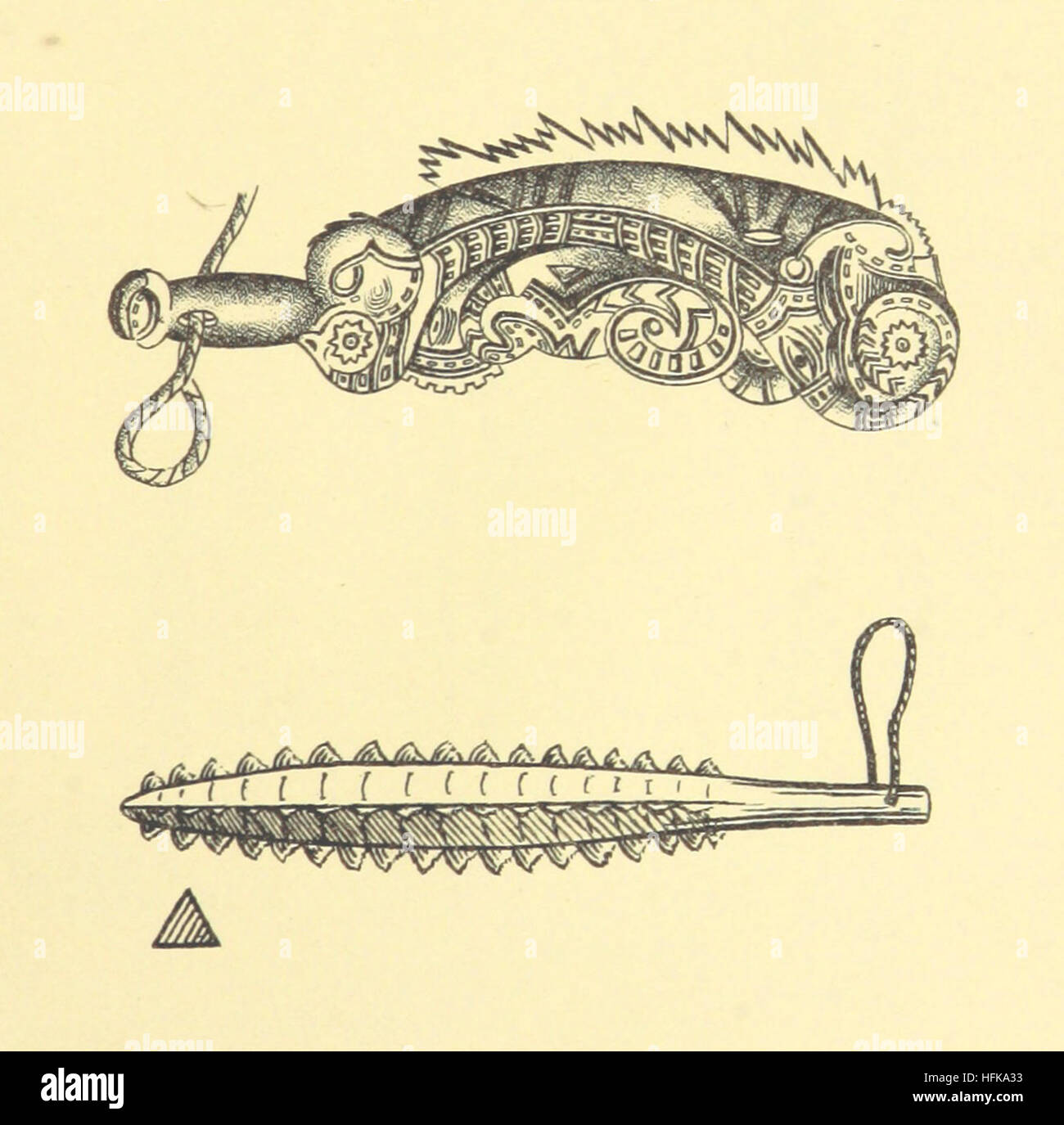 A set of illustrations created for White's history of the Maori ...