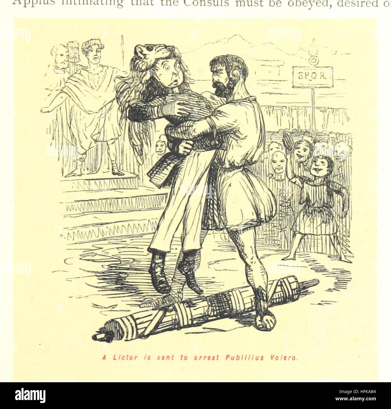This image from 'The Comic History of Rome' by Gilbert Abbott A'Beckett ...